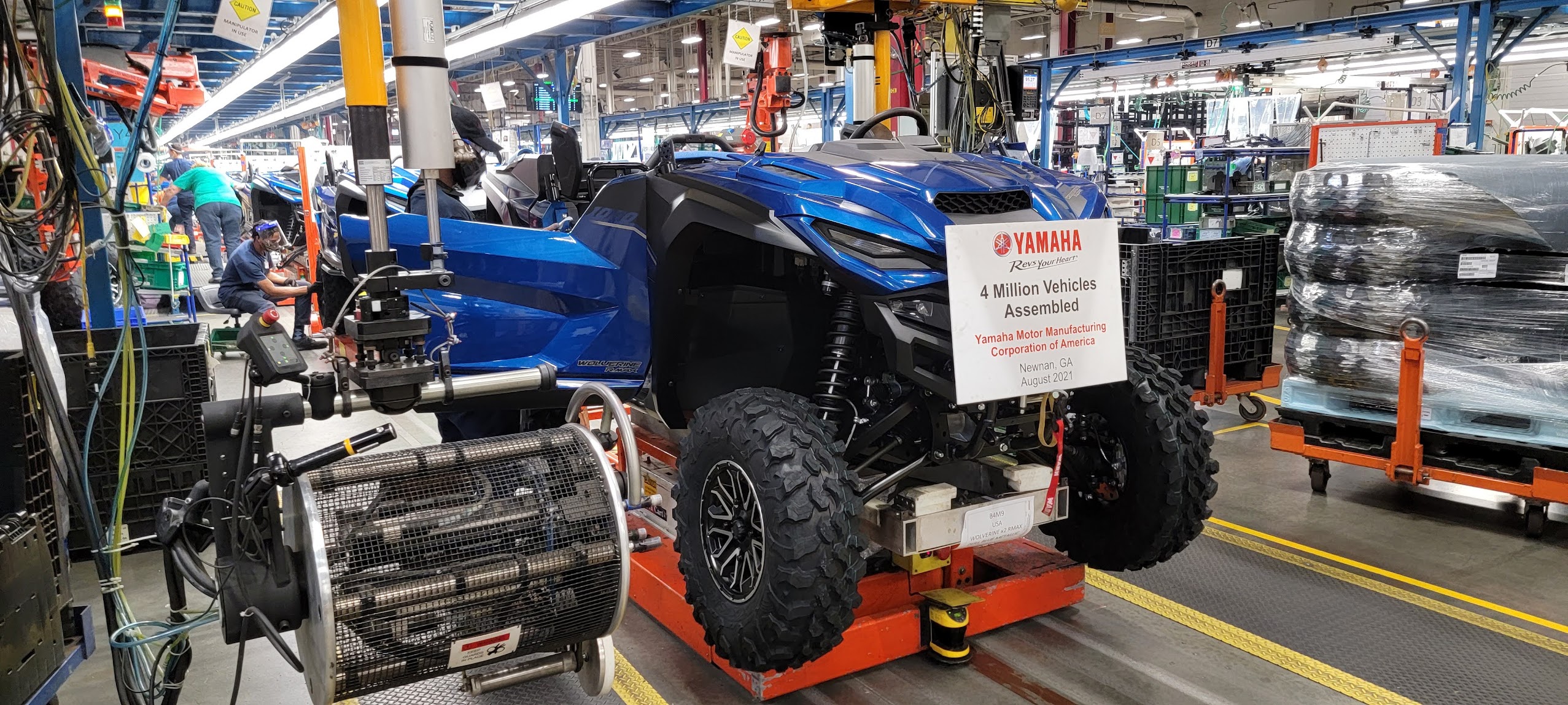 Yamaha Celebrates 4 Million Units Assembled in the USA